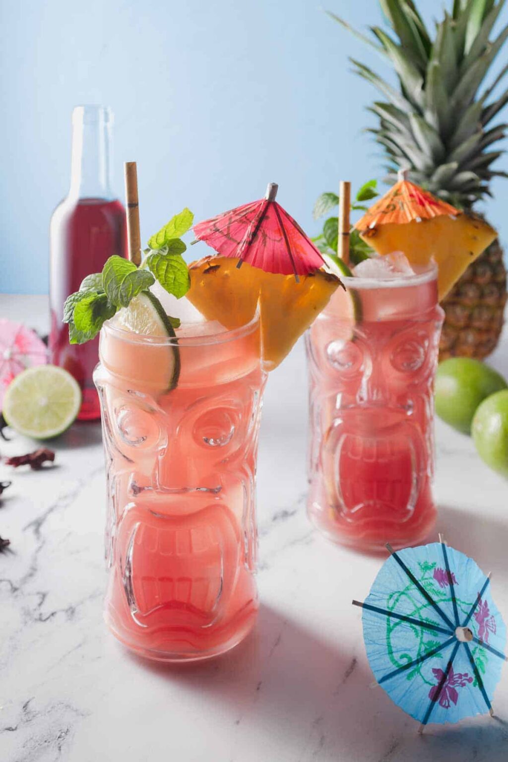 Hibiscus Rum Punch - The Sage Apron