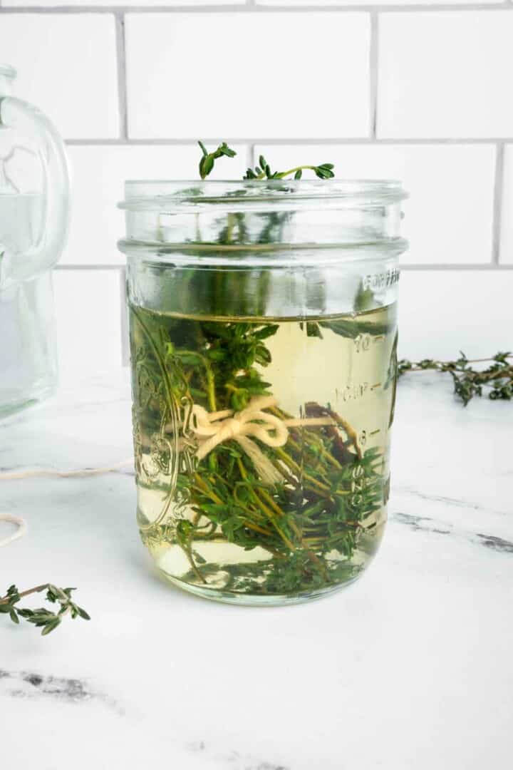 Thyme Simple Syrup - The Sage Apron
