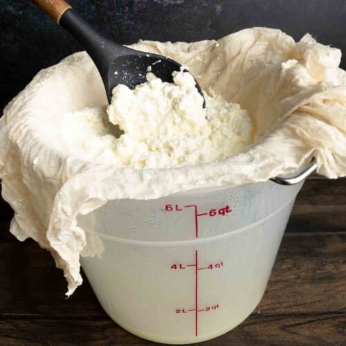 How To Make Homemade Ricotta (Fresh Italian Cheese) - The Sage Apron
