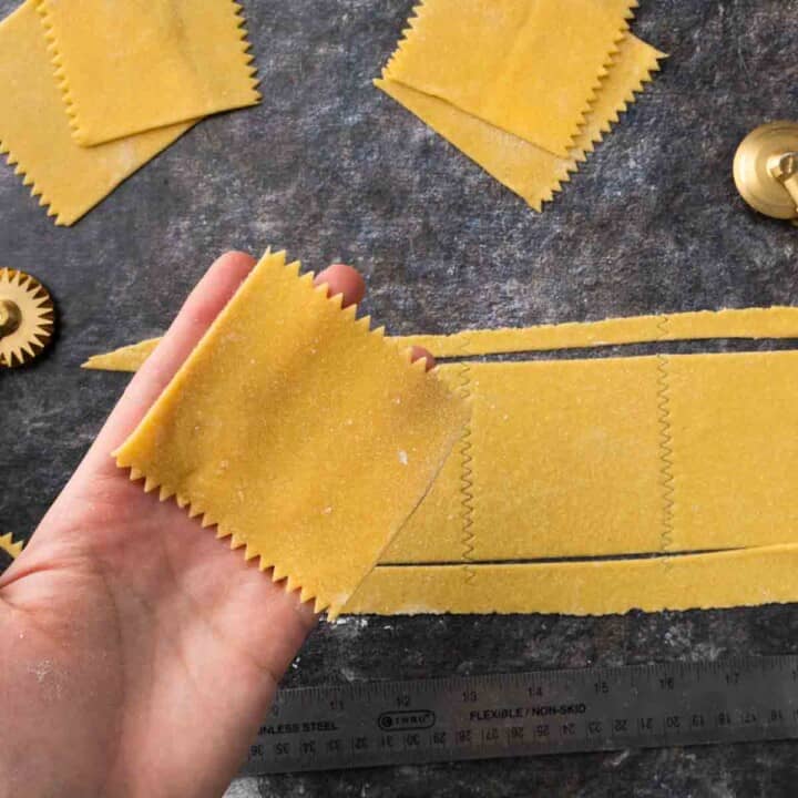 Caramelle with Sweet Potato Filling (Candy Shaped Pasta) - The Sage Apron